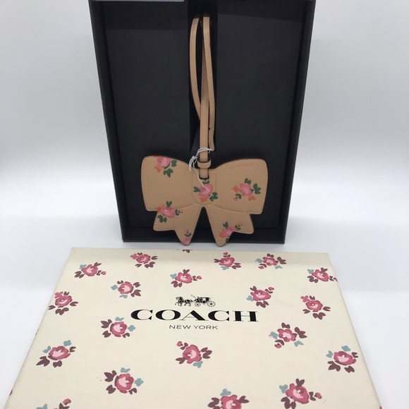 Coach | Accessories | Coach Boxed Printed Bow Ornament | Poshmark